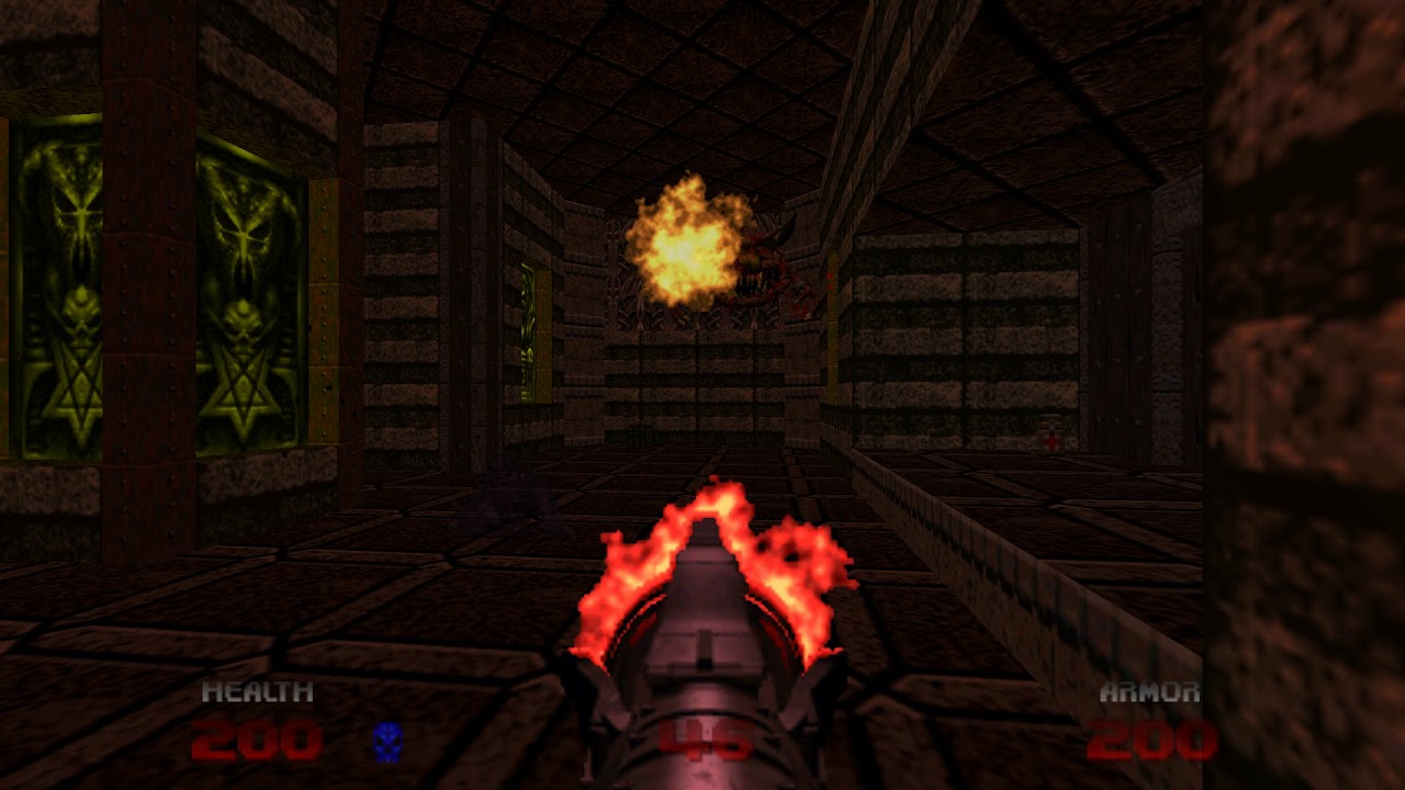 Doom 64: Retribution - Map22: Burnt Offerings - YouTube