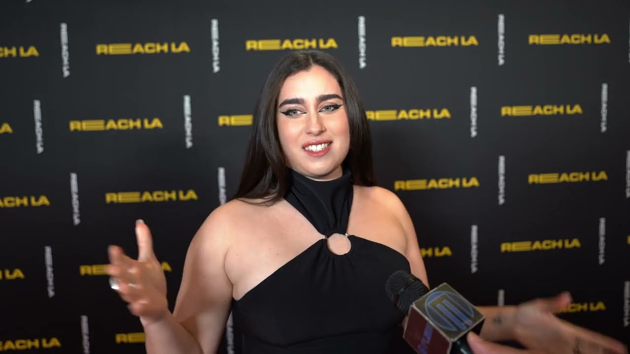 Lauren Jauregui On Legendary Artist Impact Award From Reach LA - YouTube