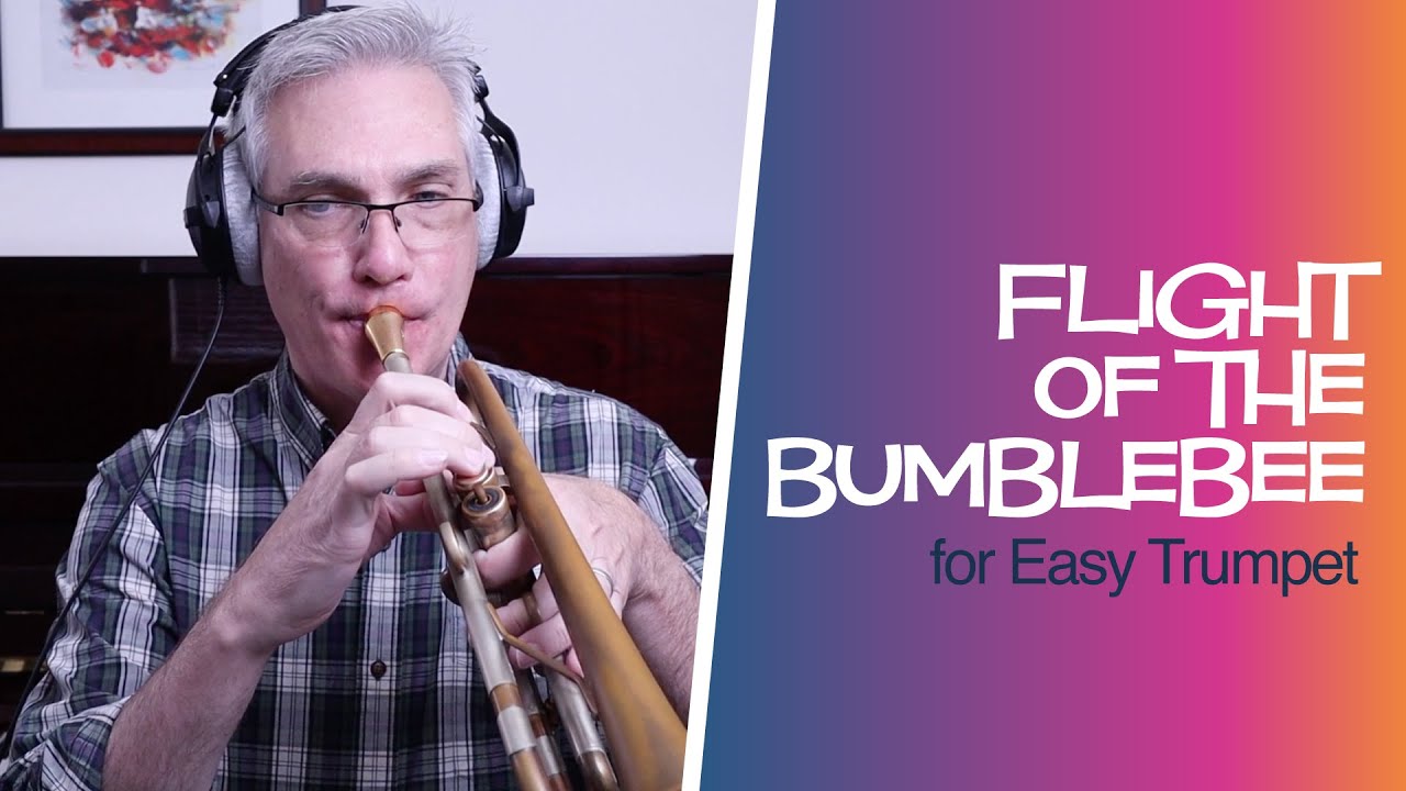 Flight of the Bumblebee - Easy Trumpet Sheet Music w/Piano ...