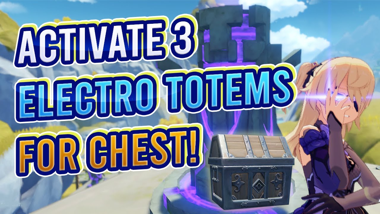 How to Activate 3 Electro Pillars with Fischl - Near Luhua Pool Liyue ...