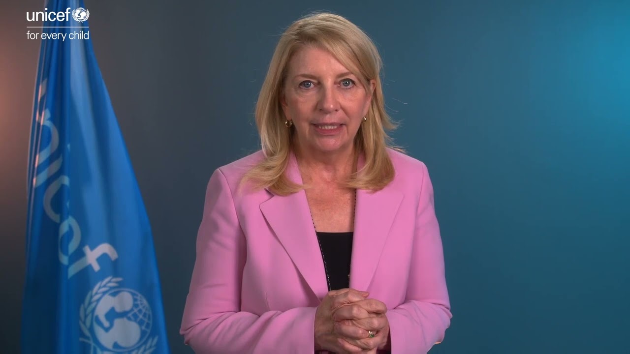 Catherine Russell, Executive Director of UNICEF addresses World Water ...