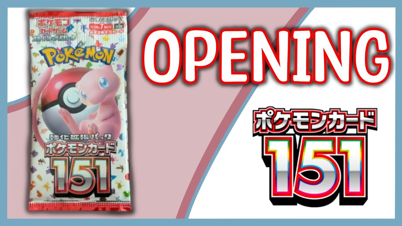 Opening Japanese Pokemon 151 Packs! *CHARIZARD PULLED* 🔥🔥 - YouTube