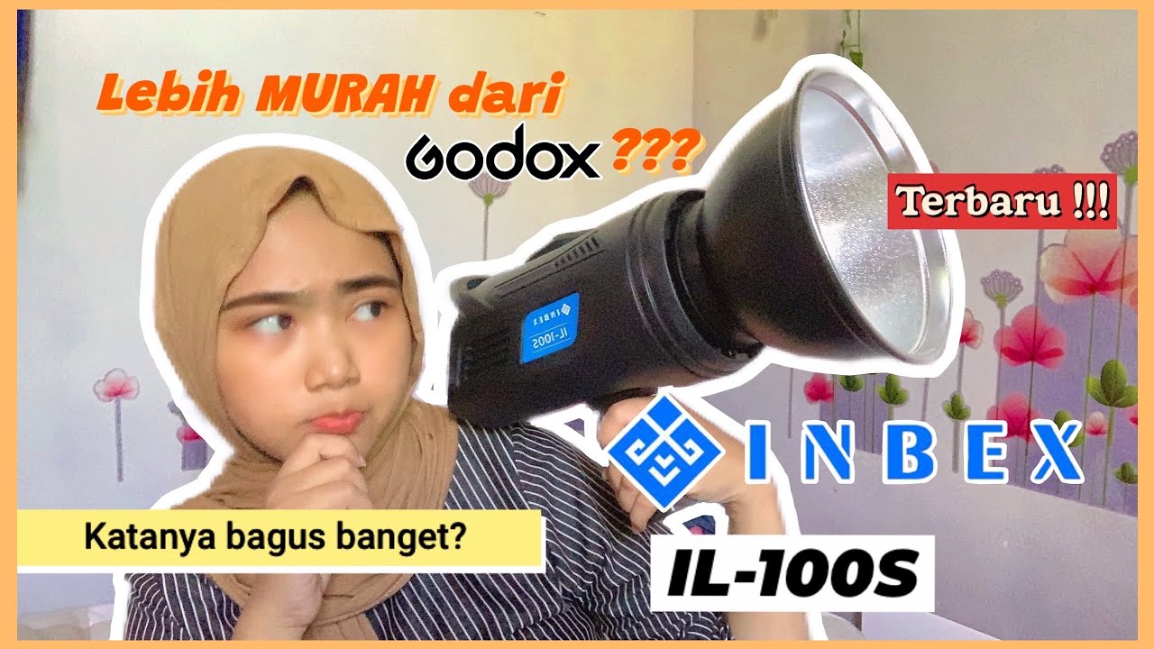 Review Lighting INBEX IL-100S Terbaru | Alternatif lampu Godox - YouTube
