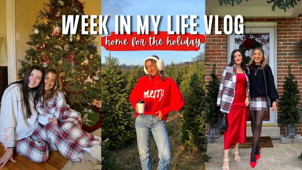 WEEK IN MY LIFE VLOG || holidays at home, what i got for christmas, family time - YouTube