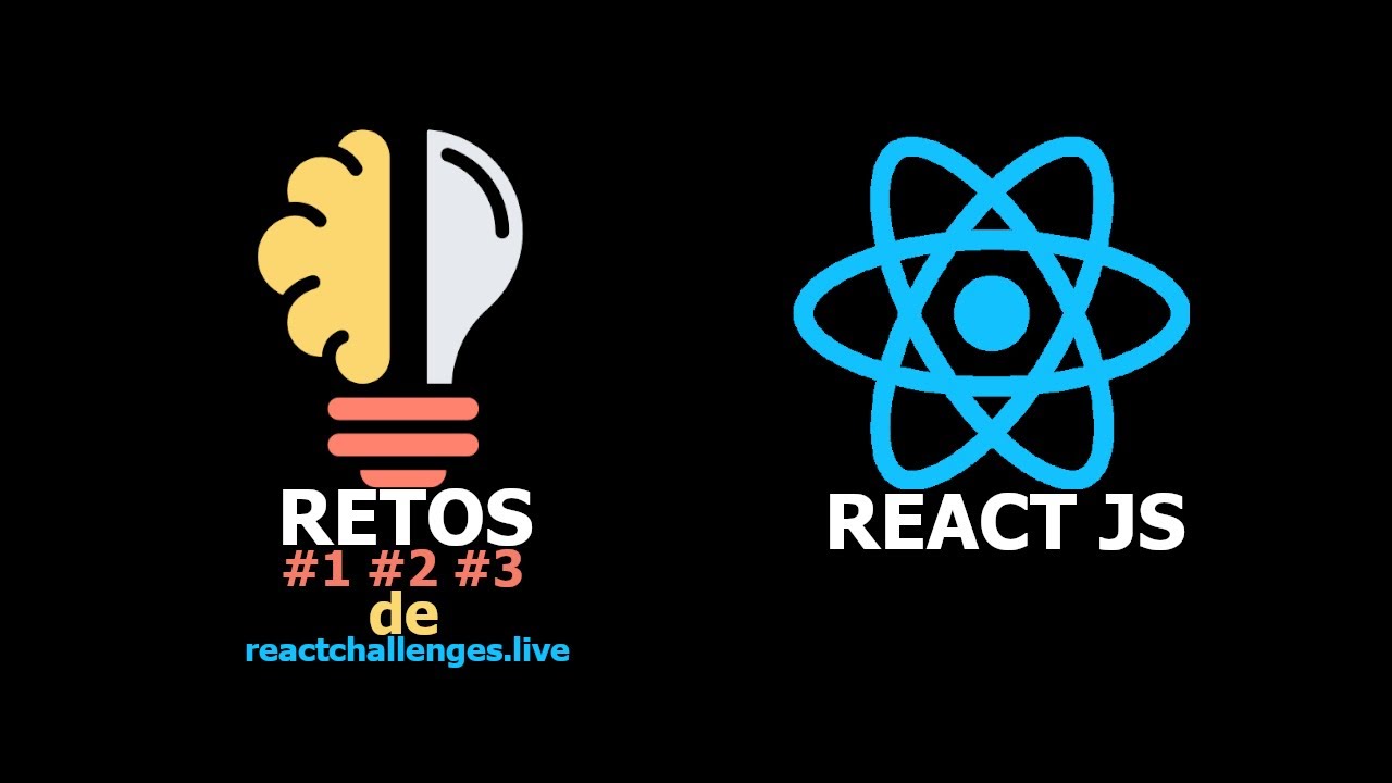 Retos de React. Reto 1, 2 y 3 de reactchallenges.live - YouTube