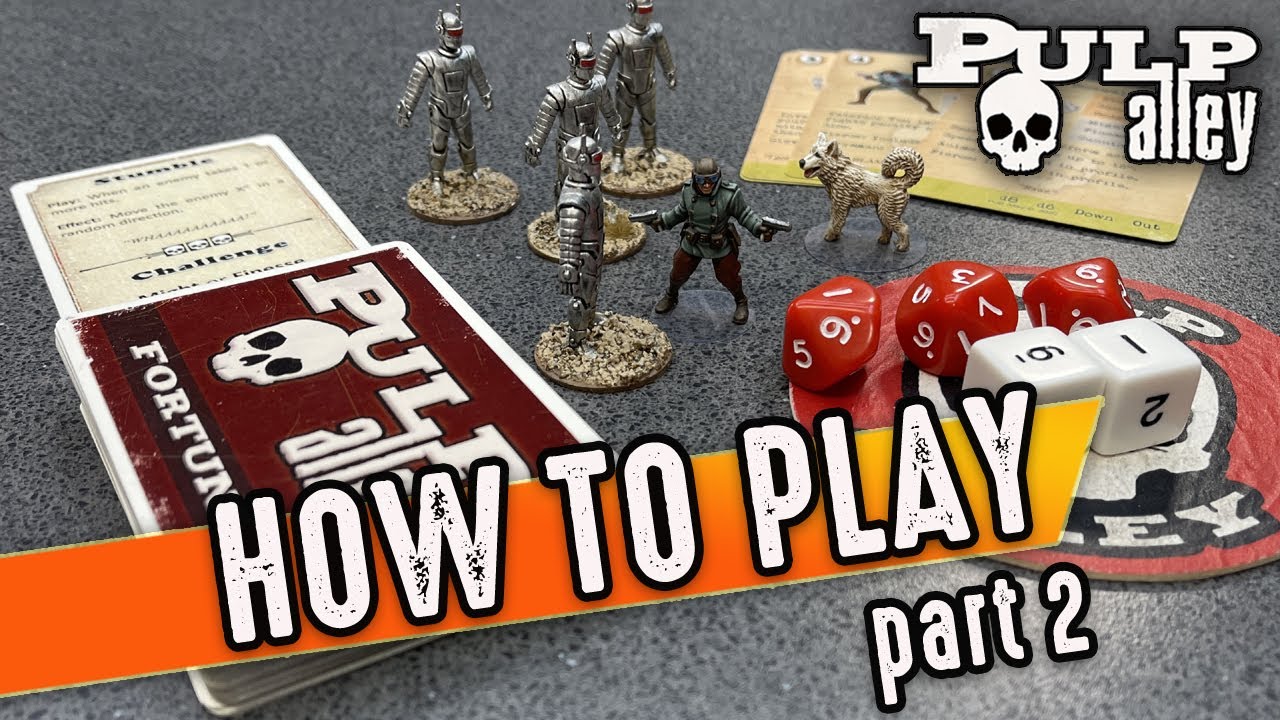 Pulp Alley -- How to Play: Start of Turn - YouTube