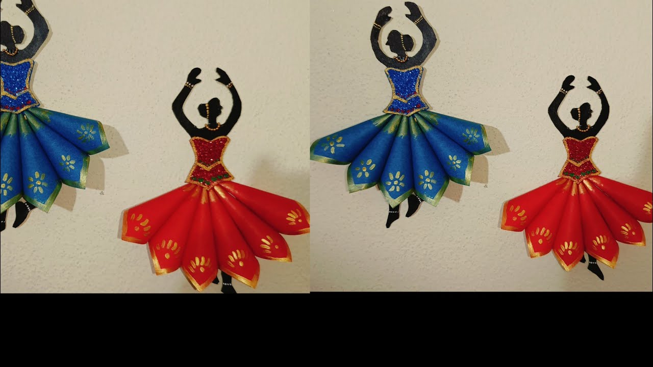 Women's day Special Paper doll Wall Hanging//Paper doll//Paper craft ...