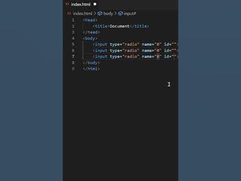 html radio buttons - YouTube