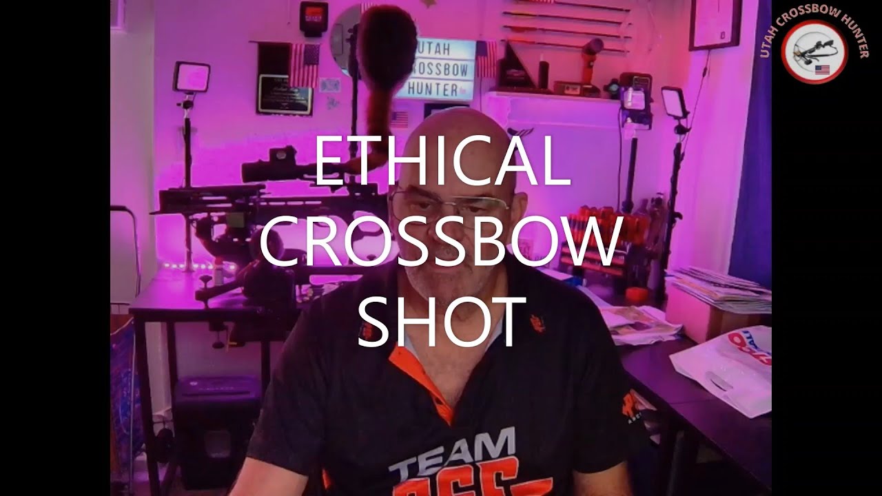 ETHICAL CROSSBOW SHOT PT 2 - YouTube