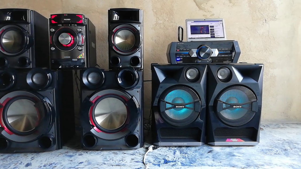 LG CM9530 | SONY SHAKE33 | PRUEBA - YouTube