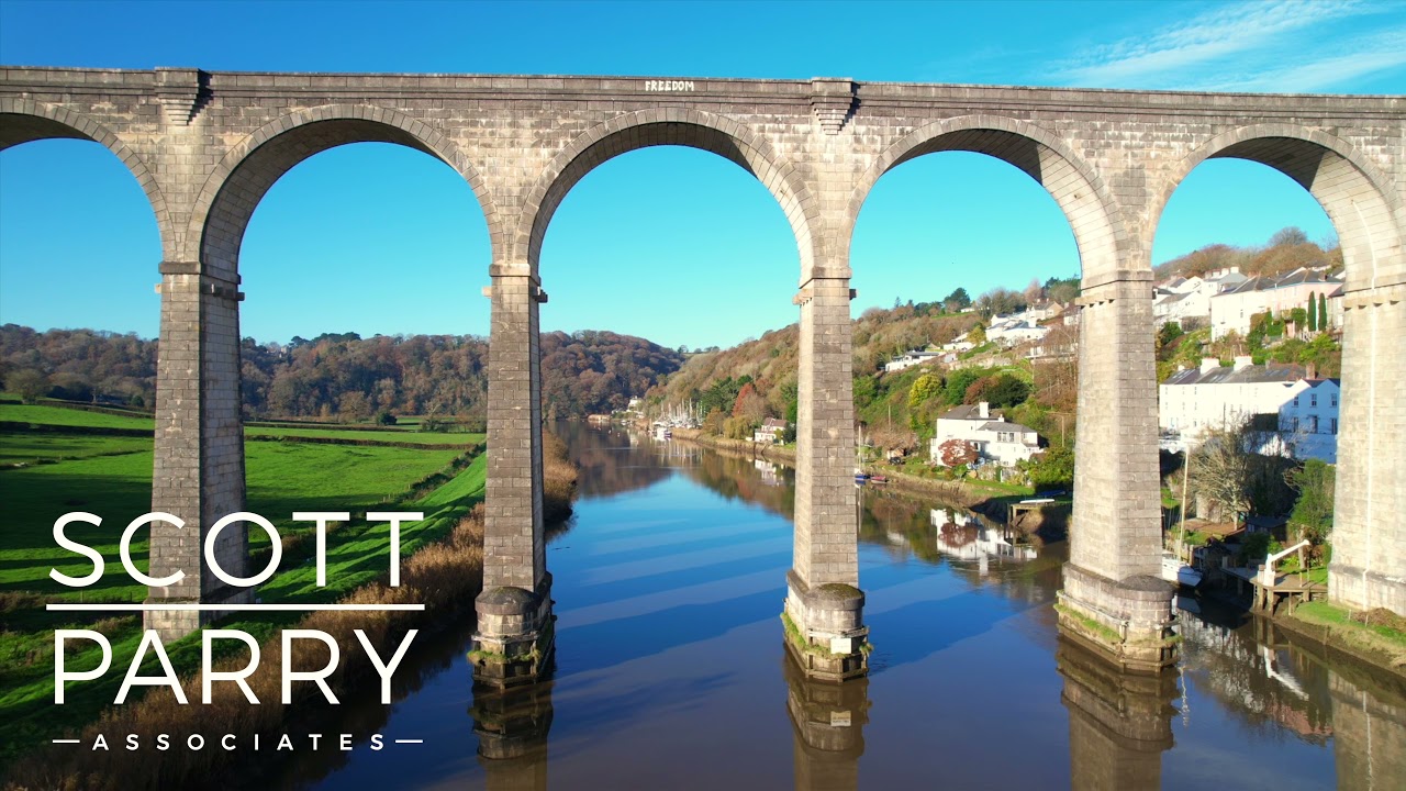 The Beautiful Tamar Valley Area of Outstanding Natural Beauty. - YouTube