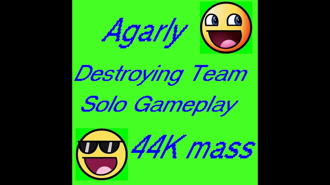44k in agario (agarly) Mega-split in solo mode - YouTube