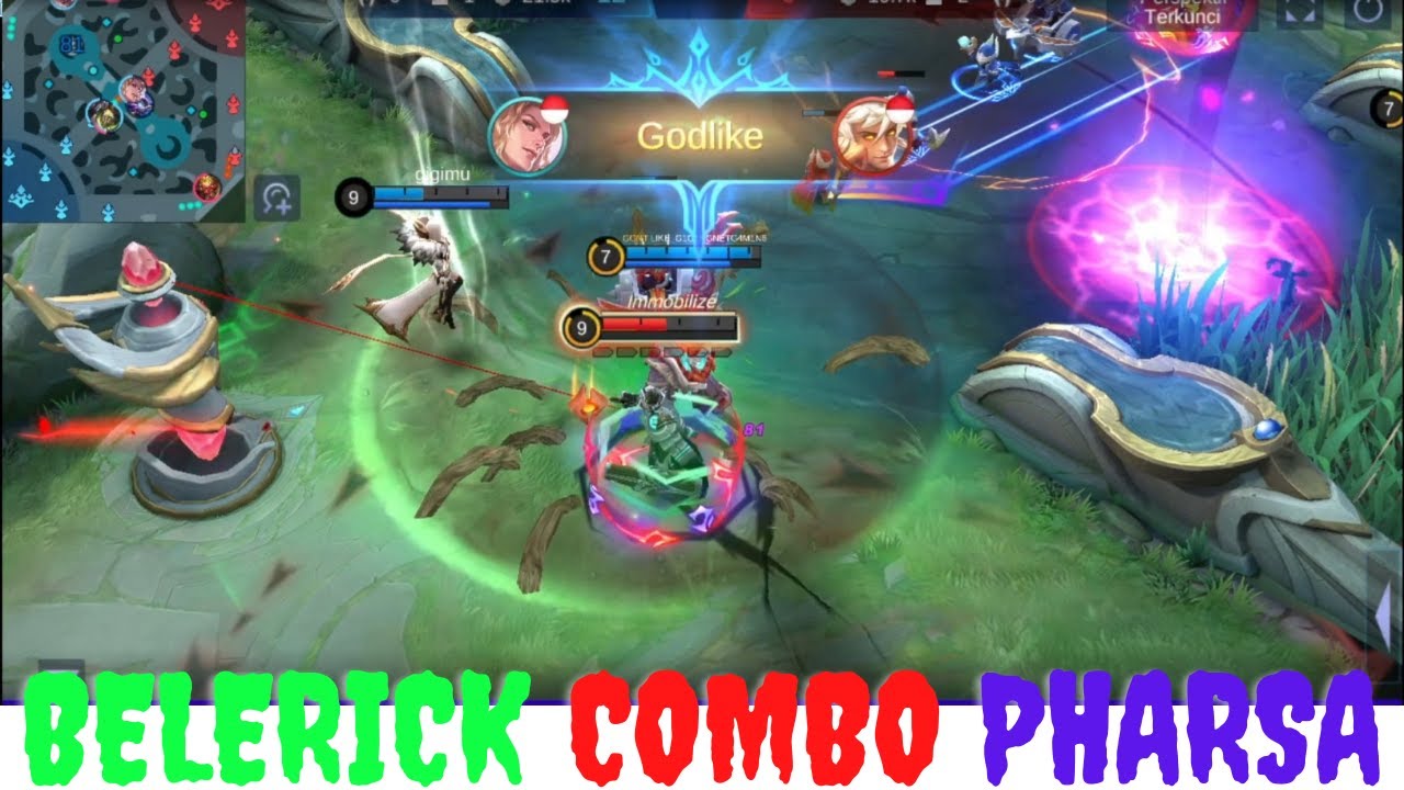 Belerick Combo Pharsa # belerick mobile legend# - YouTube