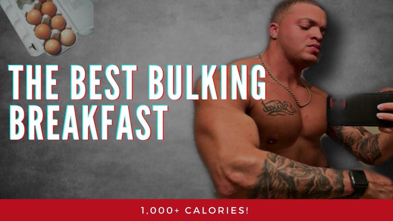 The BEST Bulking Breakfast! - YouTube