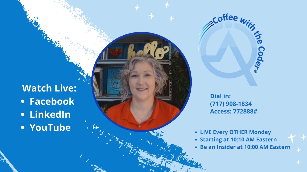 Episode 213 Coffee with the Coder® - YouTube