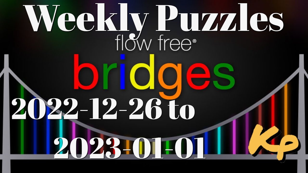 Flow Free Bridges - Weekly Puzzles - Sawtooth Challenge - 2022-12-26 to ...