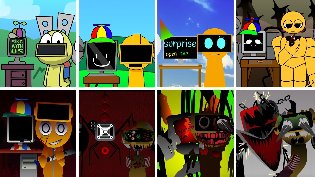 Incredibox - Sprunki but ONLY MR FUN COMPUTER and GARNOLD in ALL ...