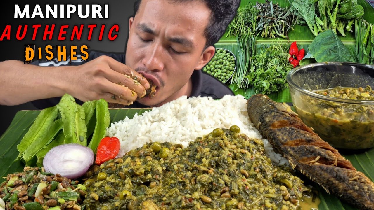 MANIPURI AUTHENTIC DISHES♥️"HAWAIJAR CHAGEMPOMBA"🤤|| Nga Ataoba with ...