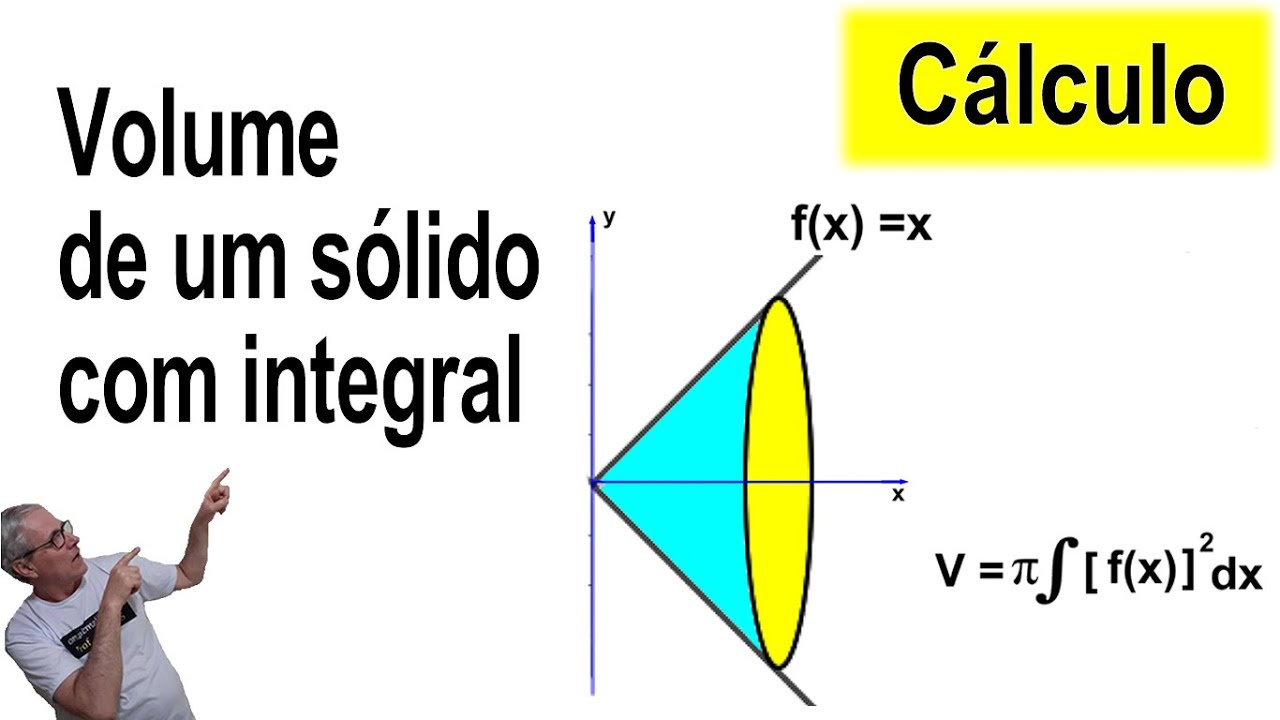 GRINGS ️ VOLUME DE UM SÓLIDO COM INTEGRAL ( CÁLCULO ...
