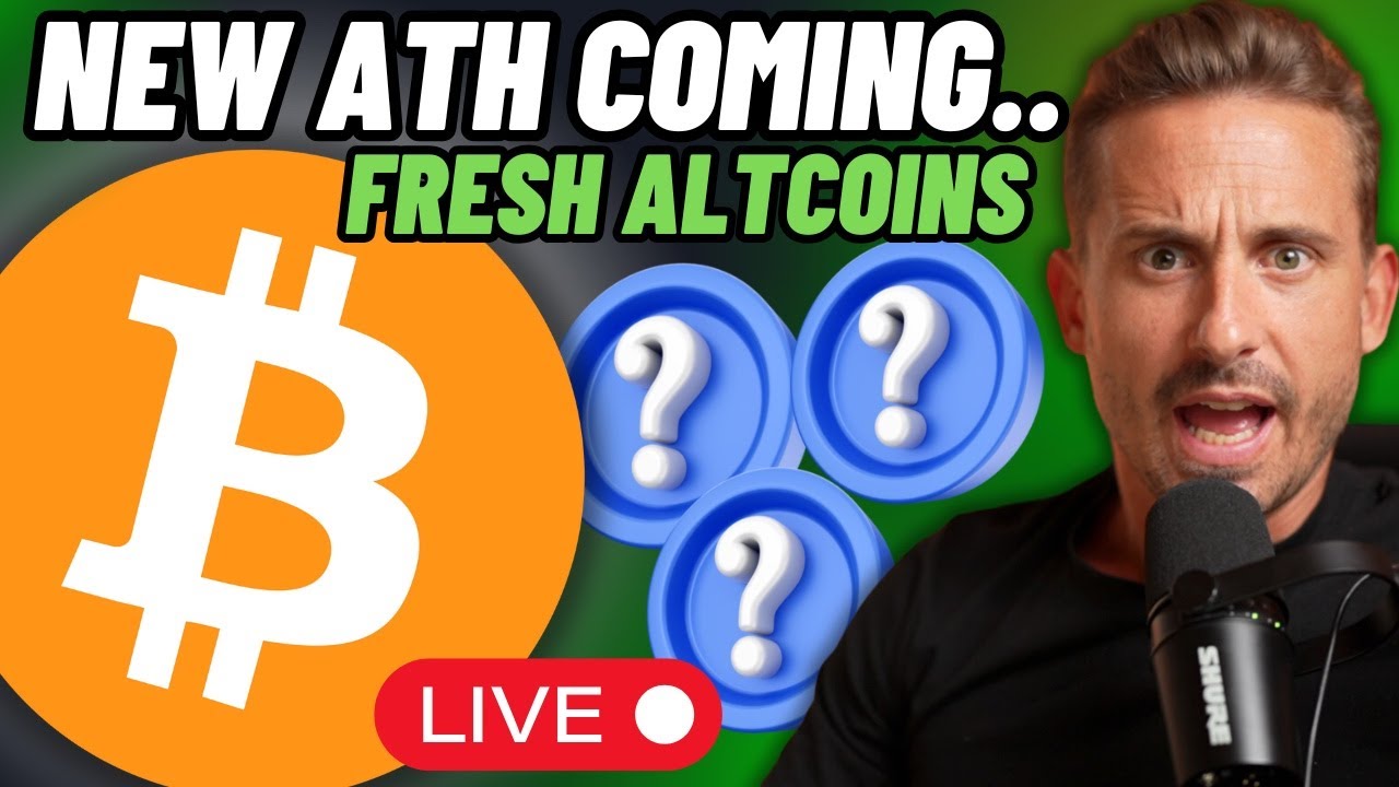 BITCOIN AND ALTCOINS LIVE TRADING! (Why New ATH Is Coming..) - YouTube