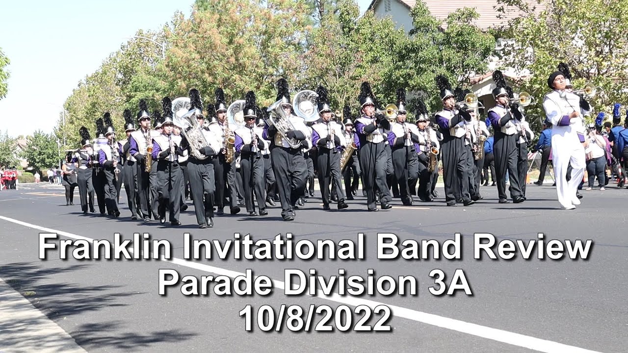 Tokay Royal Regiment, Parade 3A, Franklin Band Review 10/8/2022 - YouTube