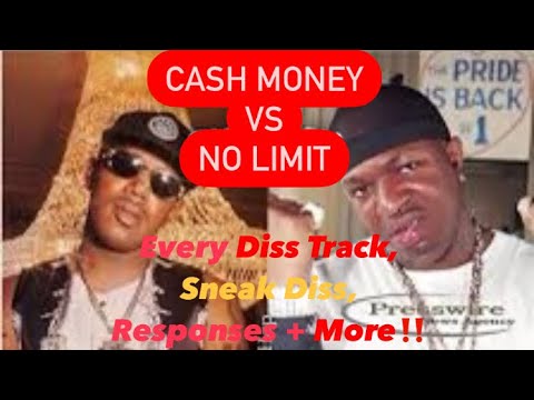 Cash Money VS. No Limit: Every Sneak Diss, Indirect Responses, Throwing ...