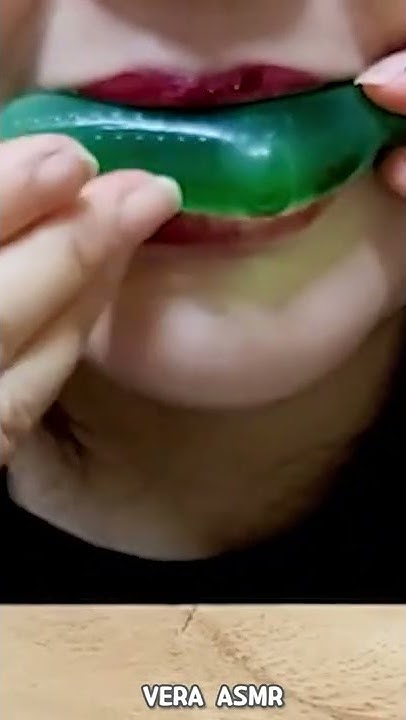 Asmr Tiktok Jelly Eatingsound Tiktok Jelly Burst Into Your Mouth 틱톡젤리