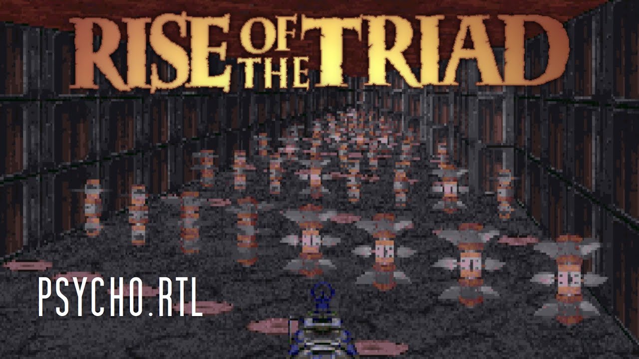 Move Aside Norman Bates | Rise of the Triad: Custom Maps #34 - PSYCHO ...