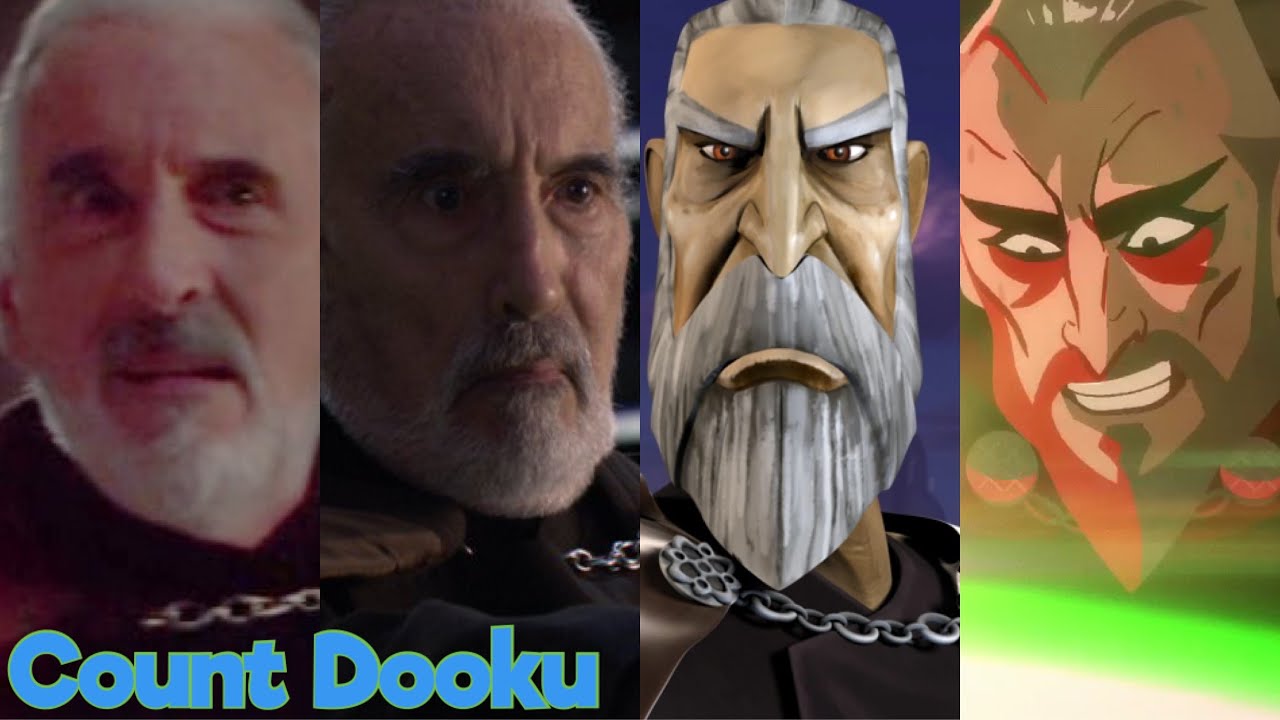 Count Dooku (Star Wars) | Evolution In Movies & TV (2002 - 2018) - YouTube