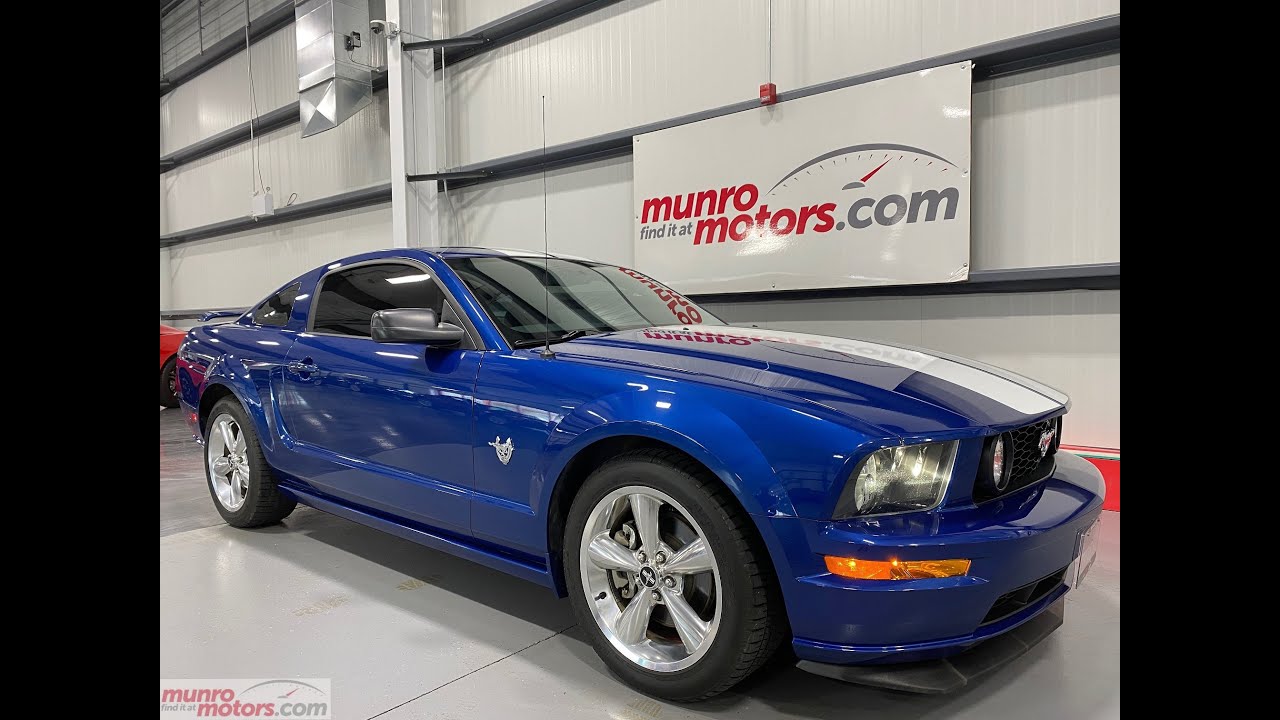 2009 Ford Mustang Blue