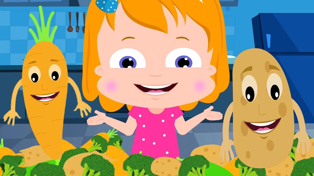 Learn Vegetables with Umi Uzi and Educational Videos for Children - YouTube