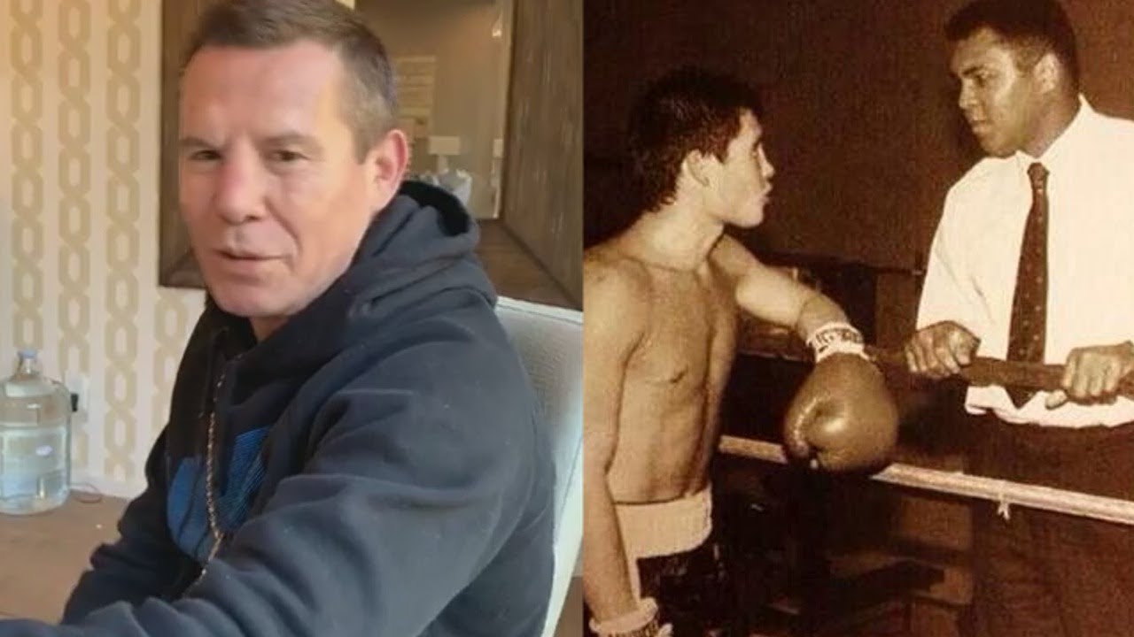 Julio Cesar Chavez Sr | Baby Julio Jr se orino en Muhammad Ali - YouTube