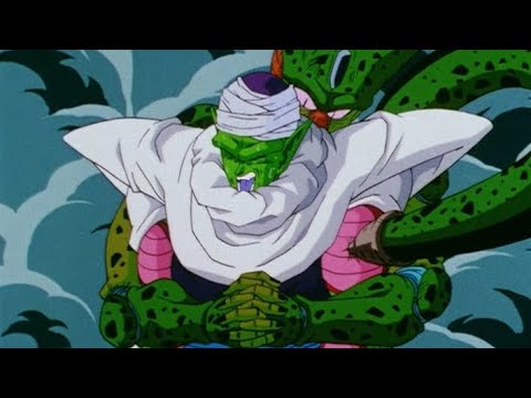 Kami and Piccolo merge together The creature cell emerges Dragon ball z ...