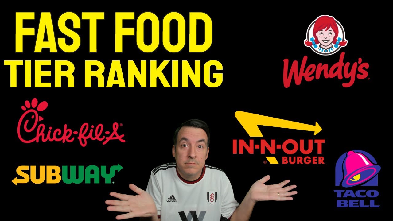 Ranking the BEST fast food places in the USA - YouTube