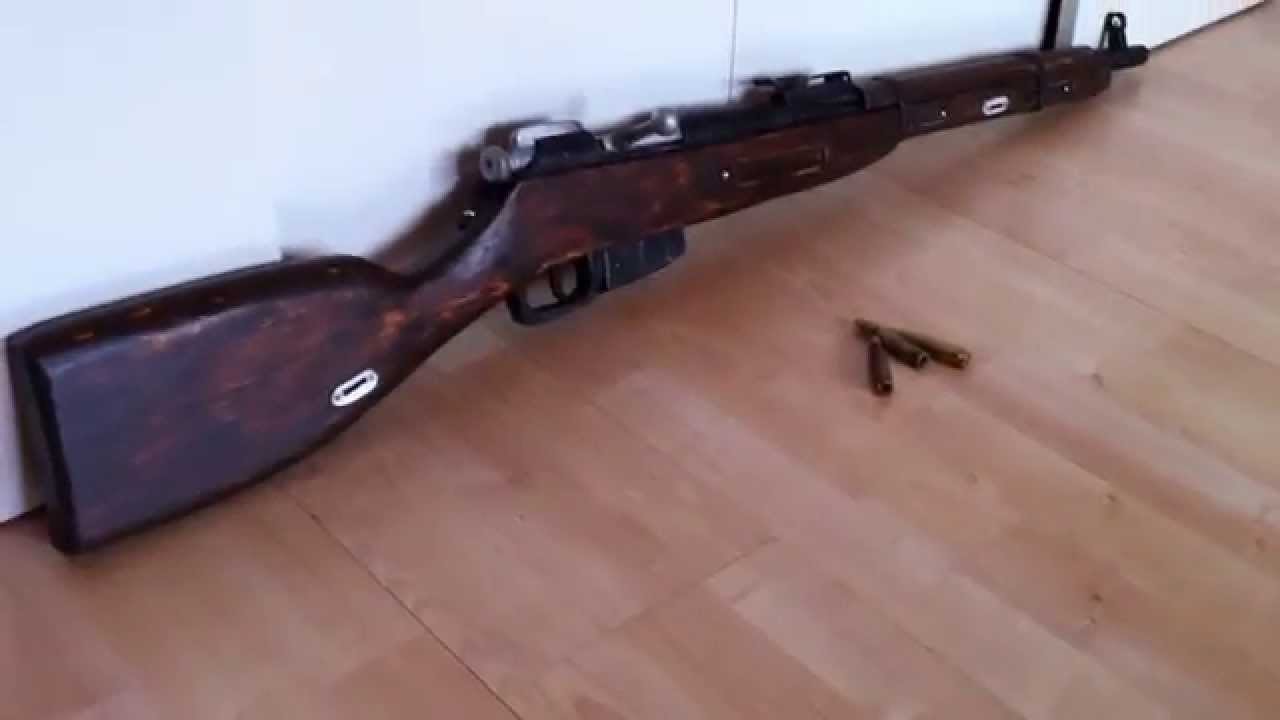 Mosin Nagant Replica Operation - YouTube