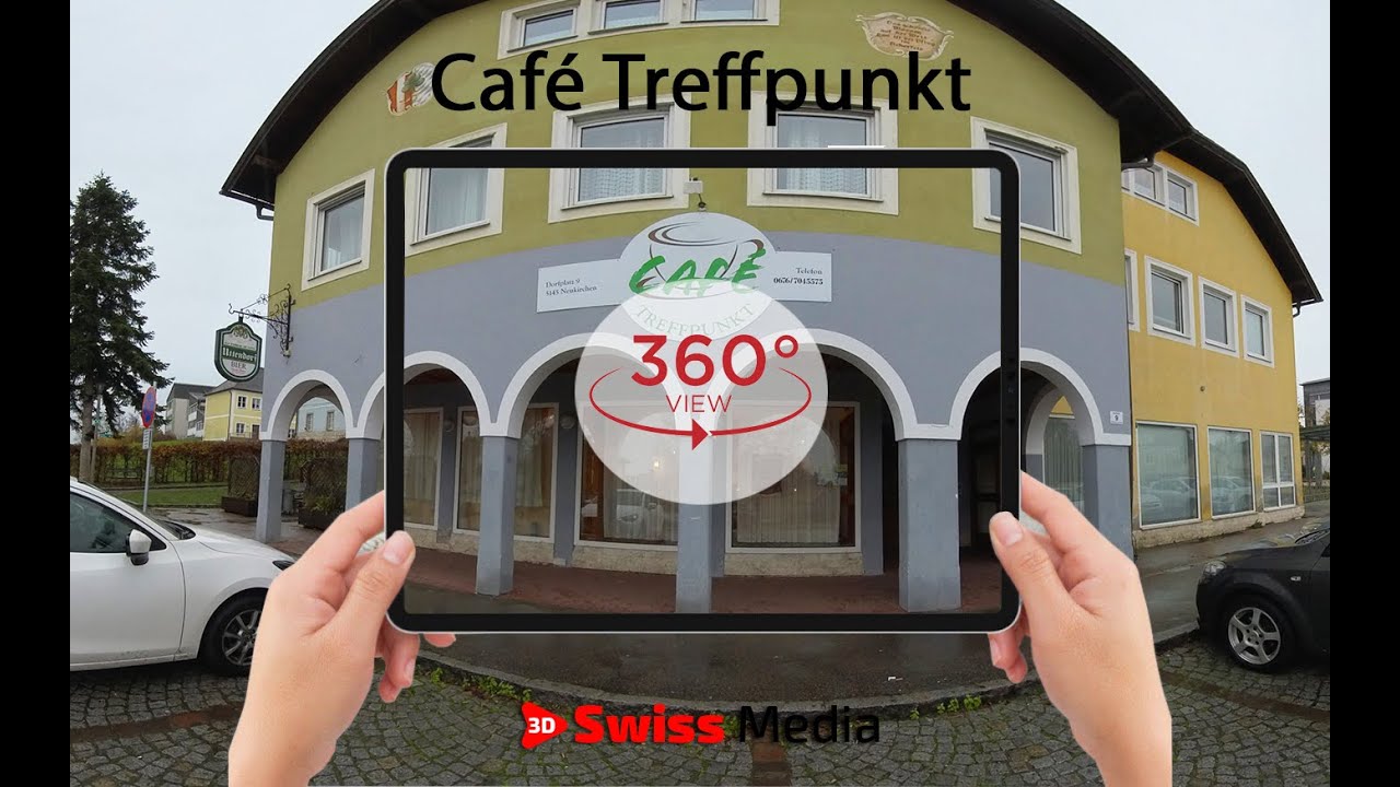 Café Treffpunkt - 360 Virtual Tour Services - YouTube