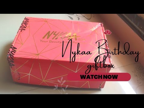 NYKAA GIFT BOX | BIRTHDAY GIFT - YouTube
