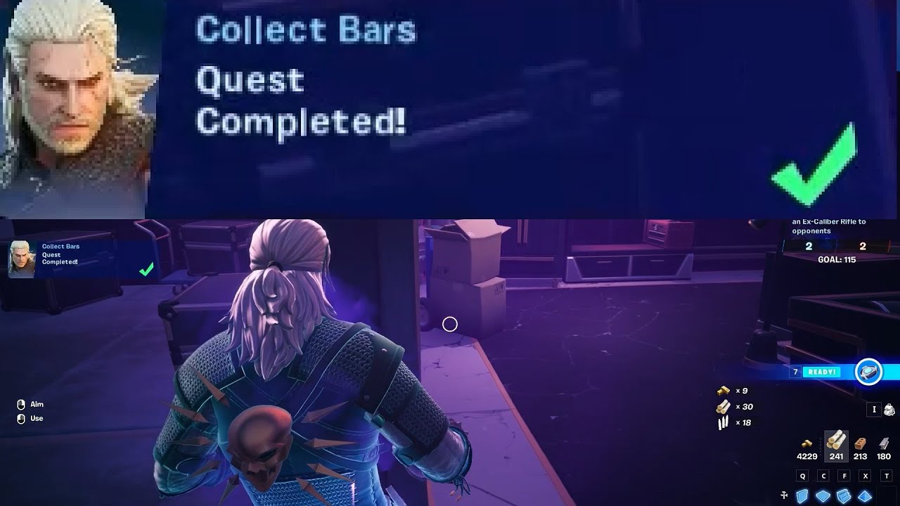 Collect Bars Fortnite - YouTube