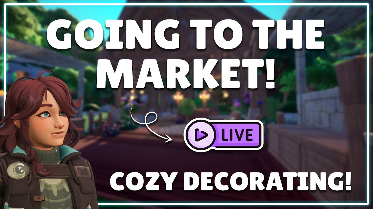 Cozy Market Decorating! | Palia Cozy Chaos! - YouTube