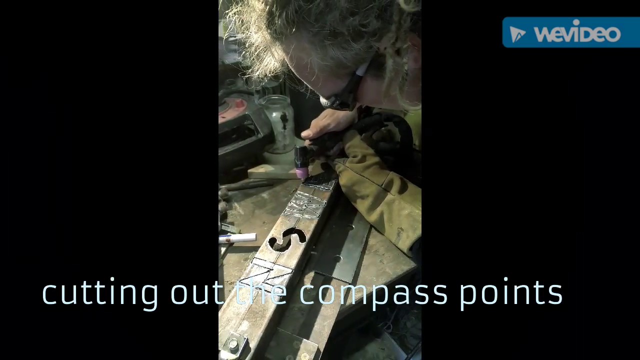 plasma cut weather vain - YouTube