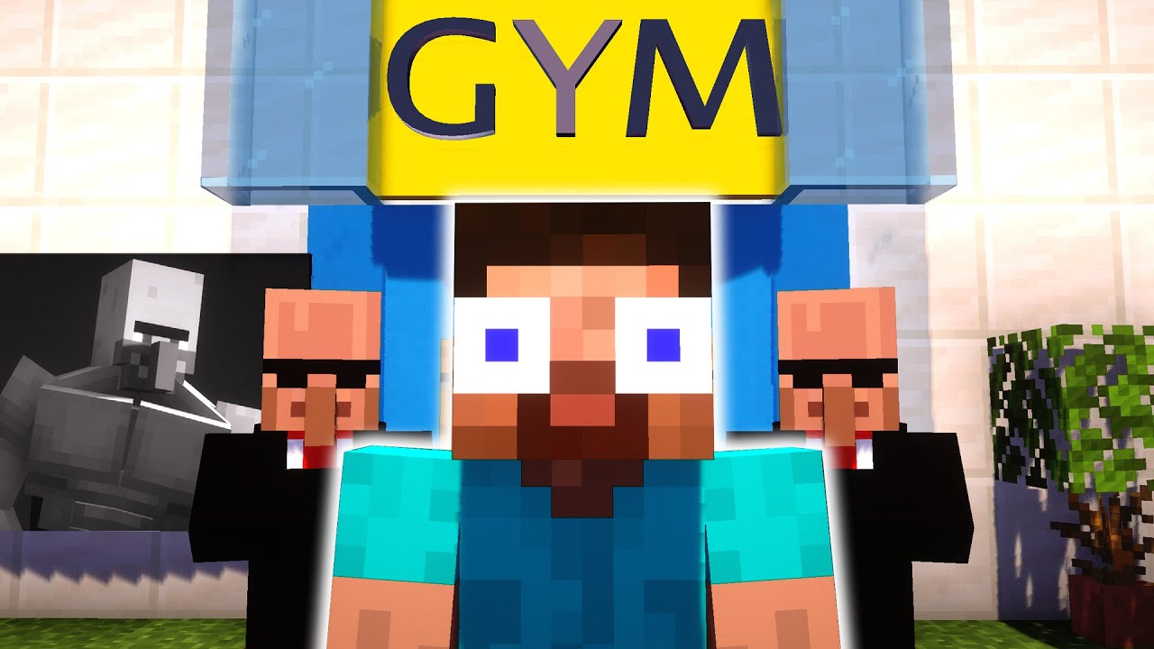 POV: You Tried to Enter into Villager Gym in Minecraft - YouTube