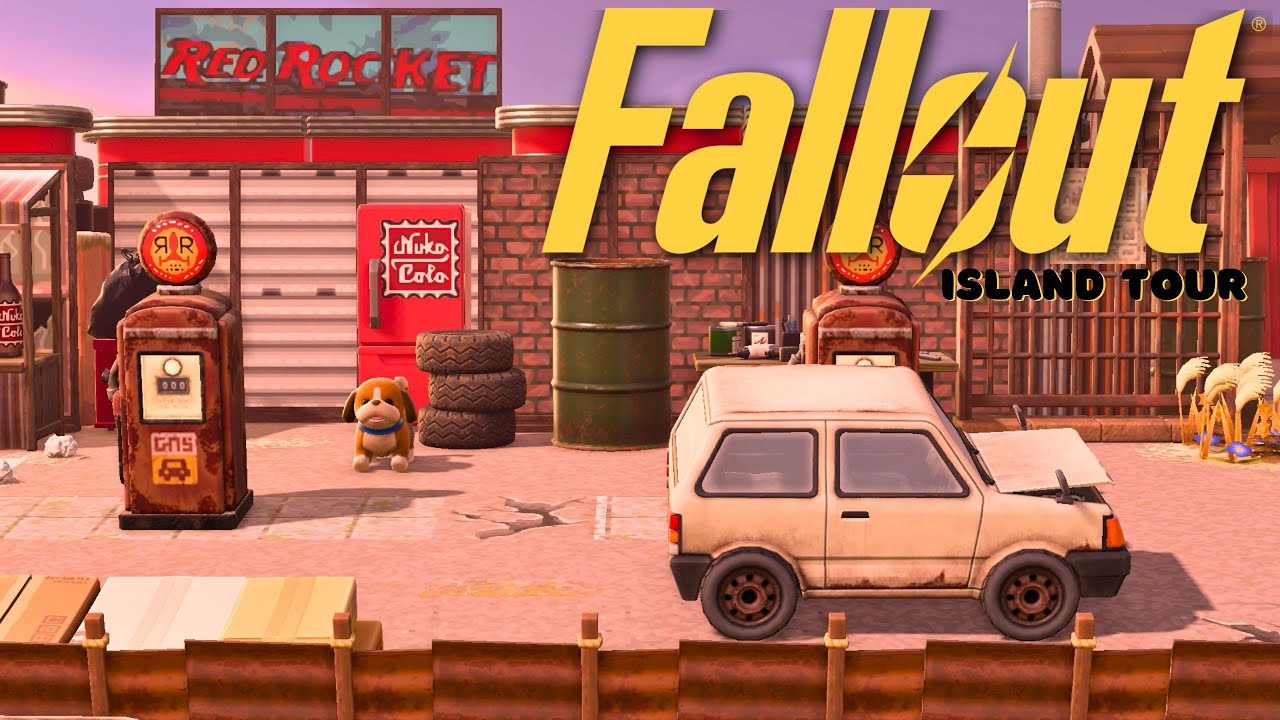 Someone Made a FALLOUT Inspired Island in Animal Crossing - YouTube