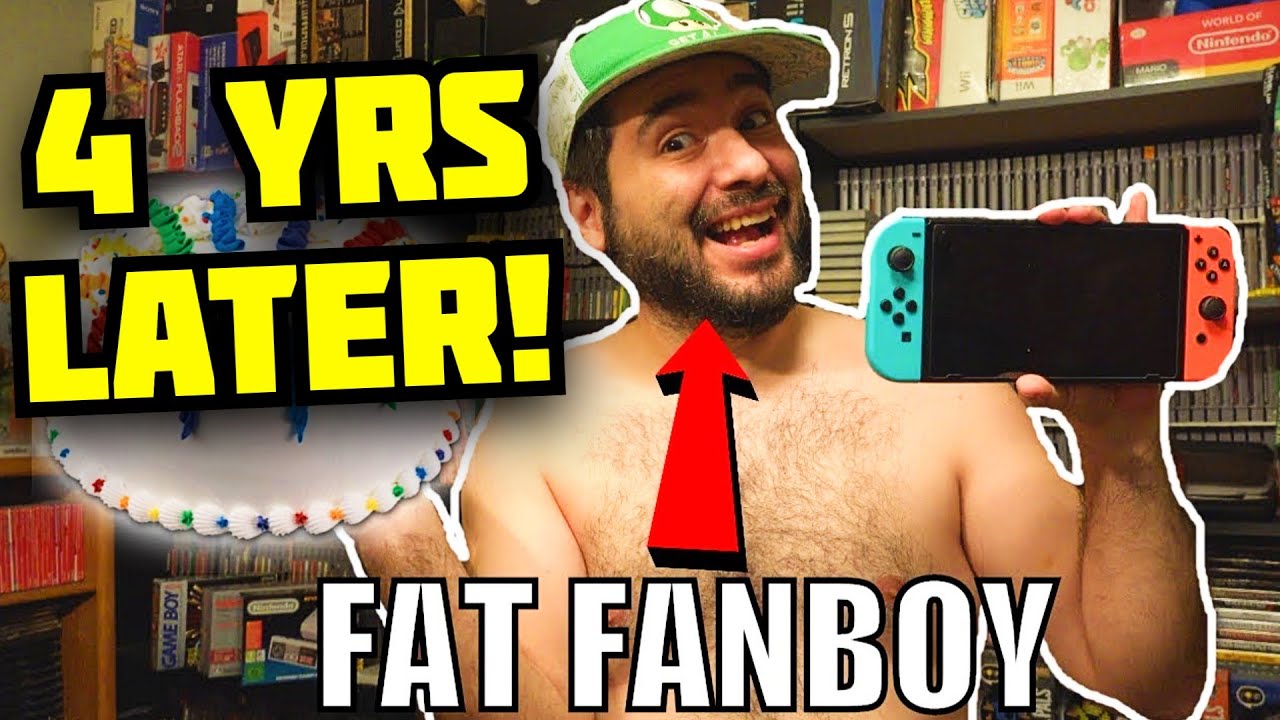 FAT FANBOY Celebrates Nintendo Switch 4th Anniversary!! Happy Birthday ...