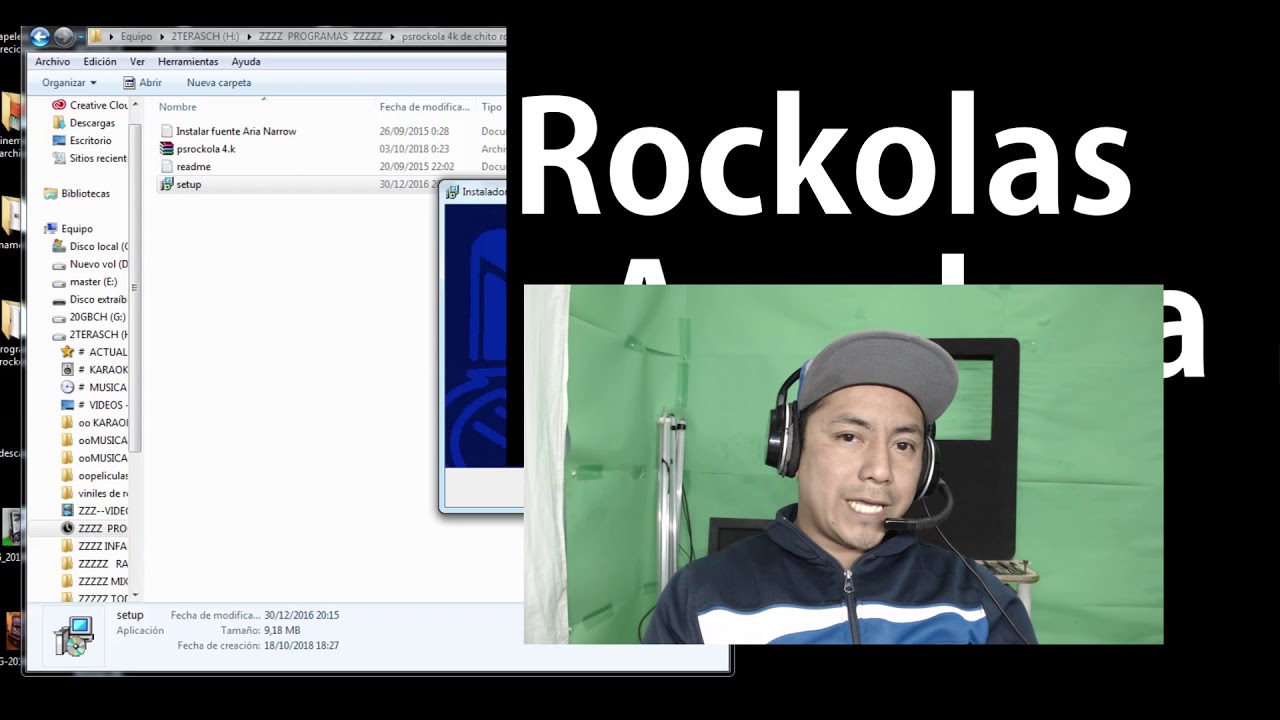 como instalar programa para rockola - YouTube