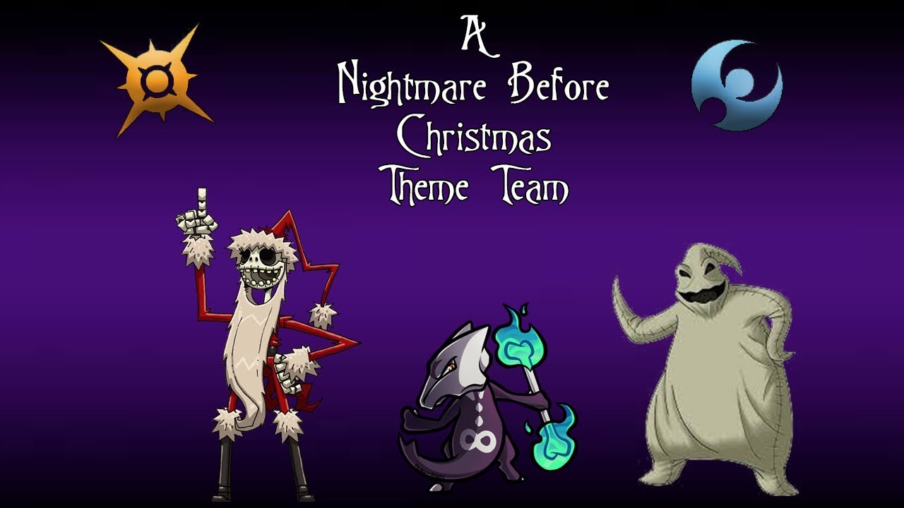 Pokemon Dream Themes Nightmare Before Christmas Theme Team - YouTube
