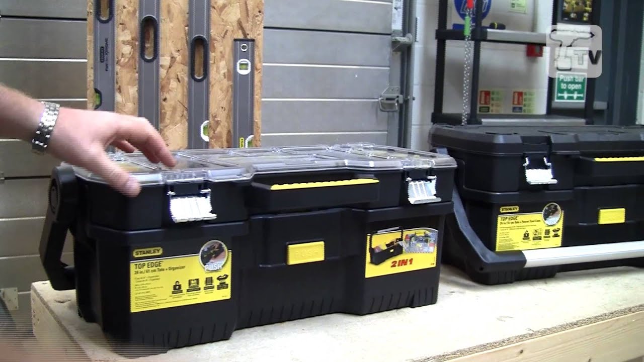 Stanley Tote Organisers and Carry Cases from Toolstop - YouTube