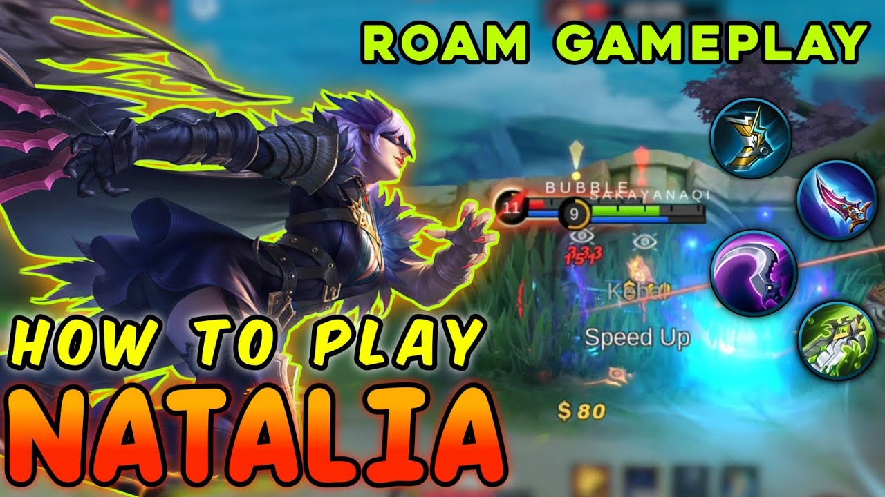 Natalia Gameplay Roaming//How To Play Natalia - by POKA GAMING - YouTube