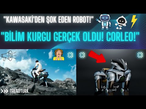 Kawasaki CORLEO: İnsan Taşıyan Robot Köpek! Gelecek Burada!