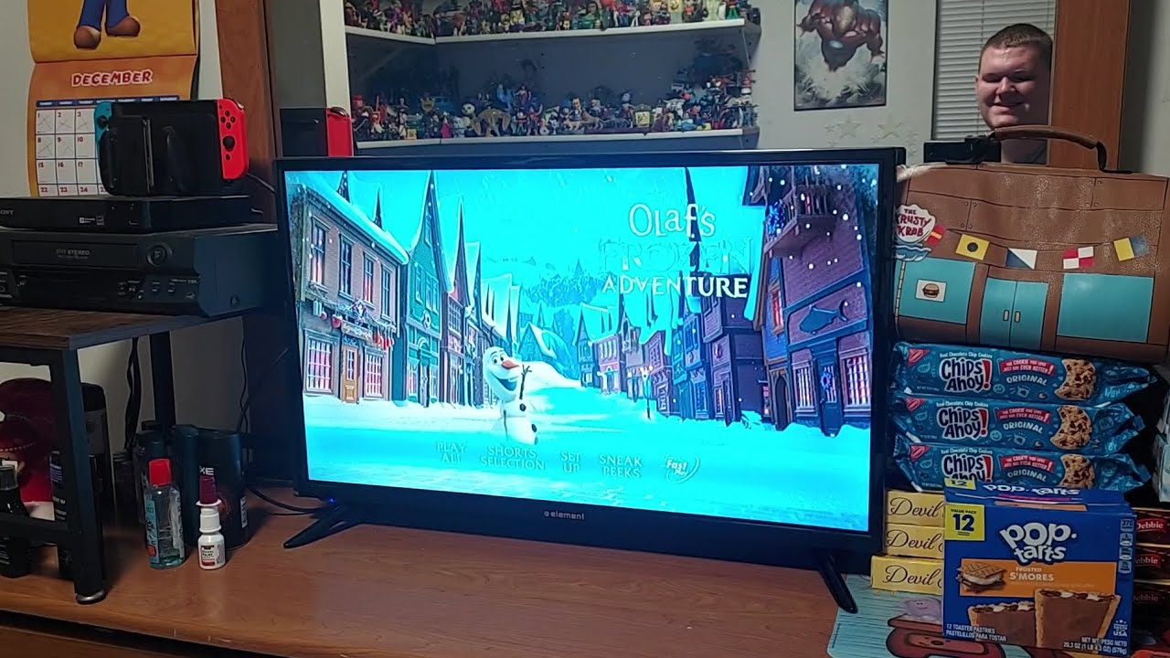 Menu Walkthrough Of Disney's Olaf's Frozen Adventure Blu-Ray/DVD From ...