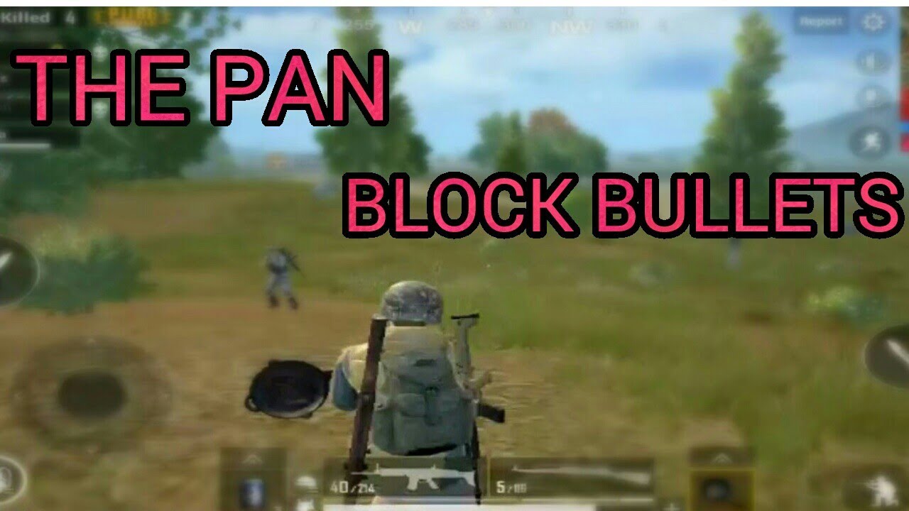 PROVE THAT PAN FROM PUBG MOBILE BLOCK BULLETS - YouTube